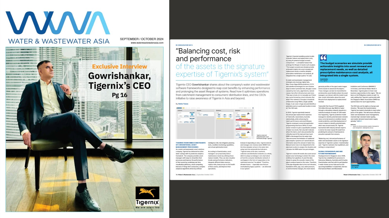 Tigernix CEO Redefines Water and Wastewater Management in the WWA ...