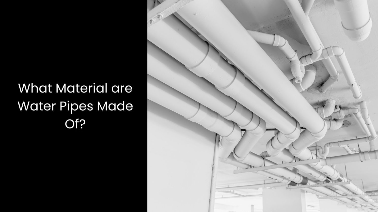 What are Australian Water Pipes Made Of? | Tigernix Australia
