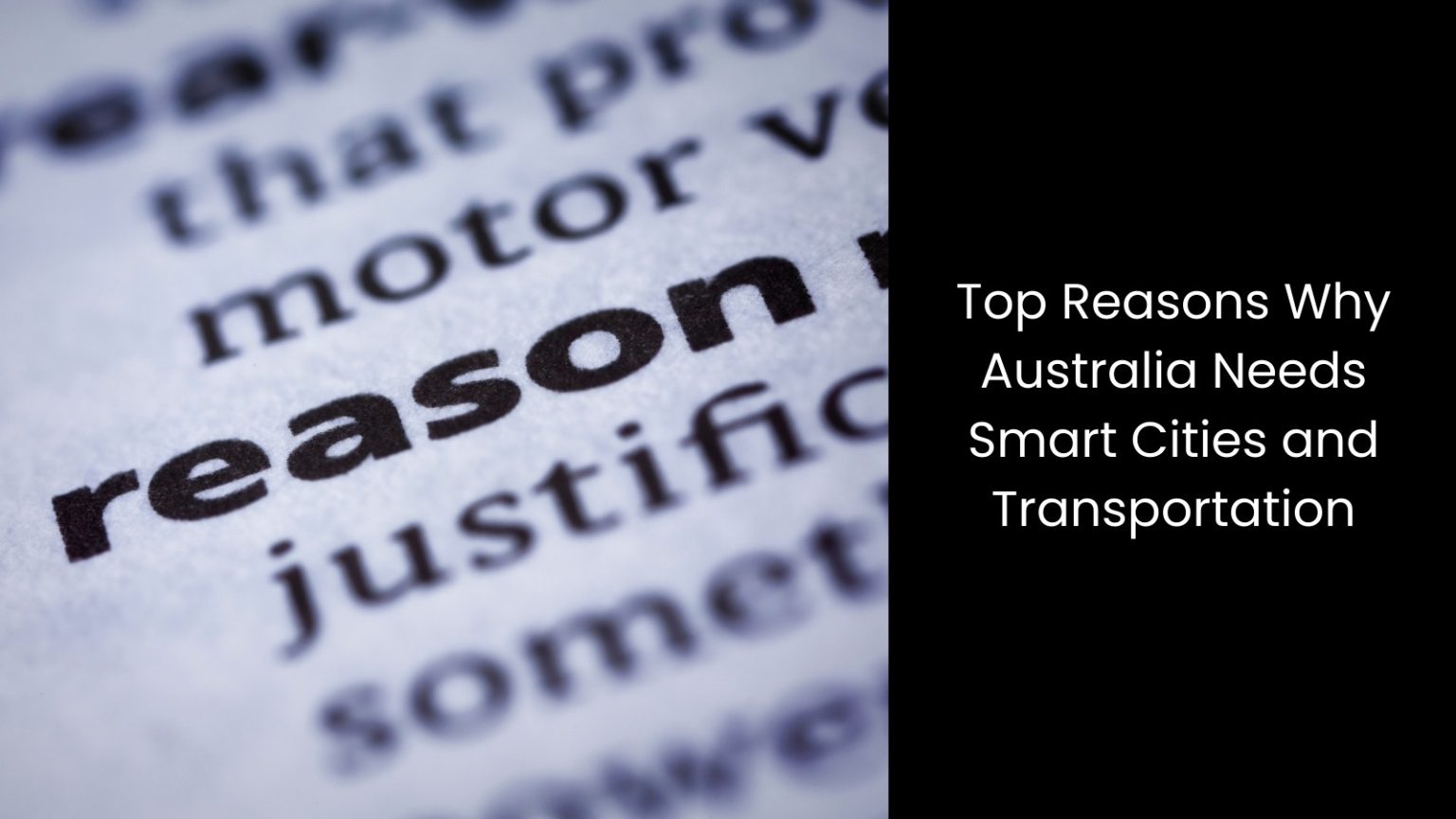 Smart Cities Australia: 5 Transportation Benefits